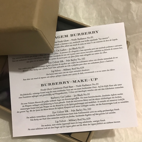 Burberry | Makeup | Burberry Beauty Box | Poshmark
